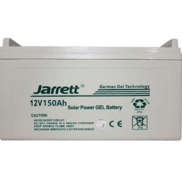 Acumulator solar 12V-150Ah Gel Jarrett,VRLA,etans (ACU-G12V-150AhJ)