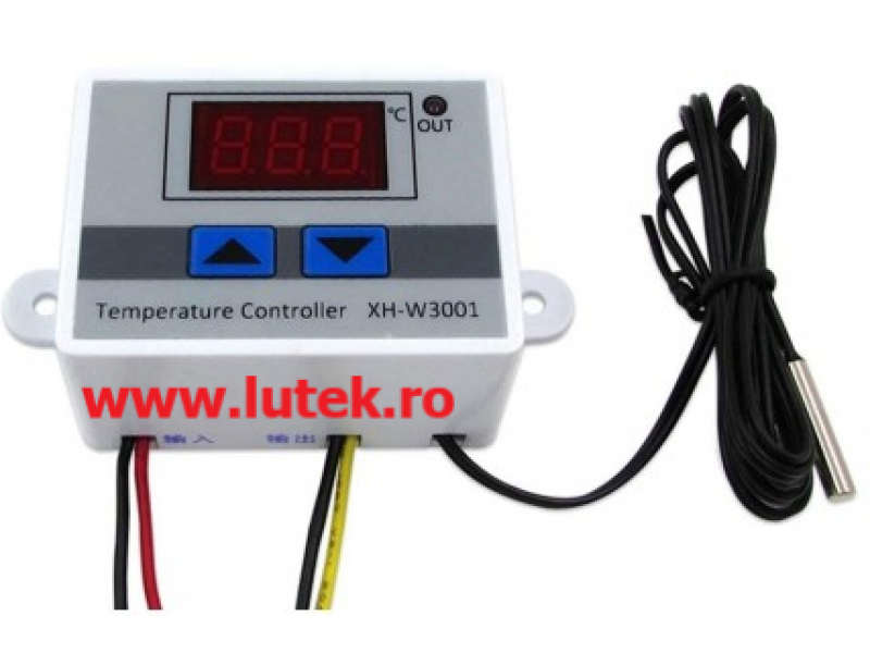 Termostat digital cu sonda 220V (XH-W30010