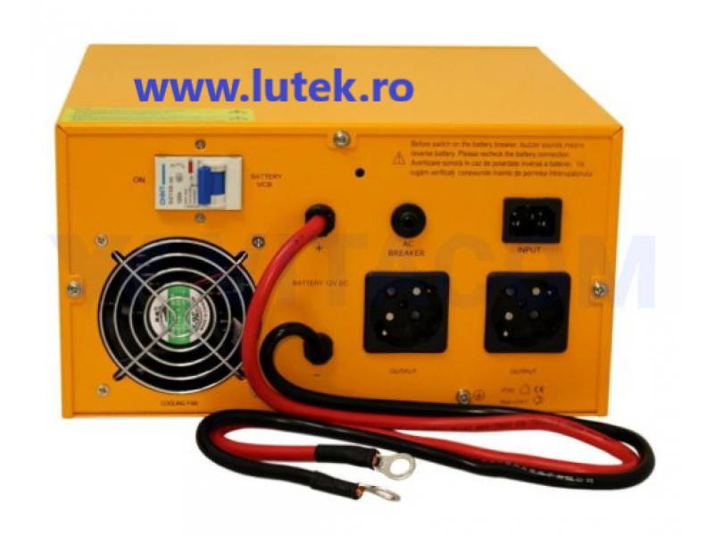 UPS centrale termice 1000W pentru acumulator extern