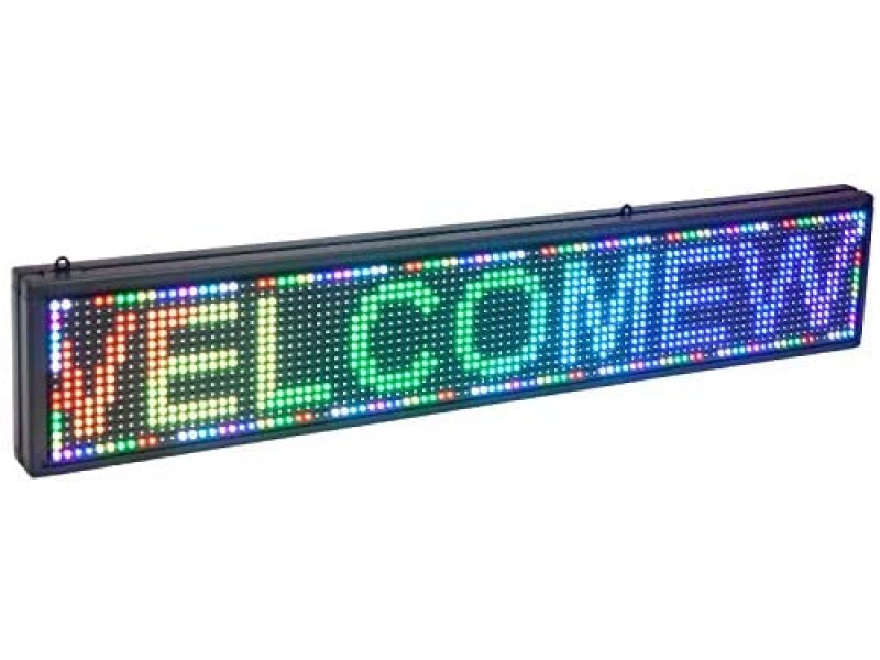 Reclama Led programabila 100x20 RGB