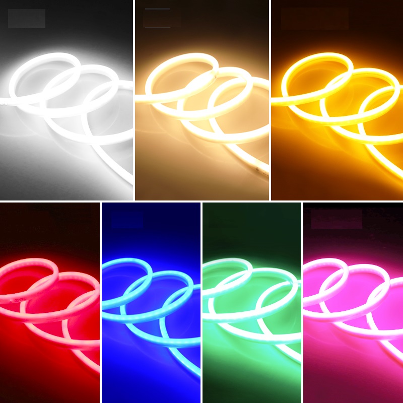 Furtun luminos flexibil iluminare 340 grade