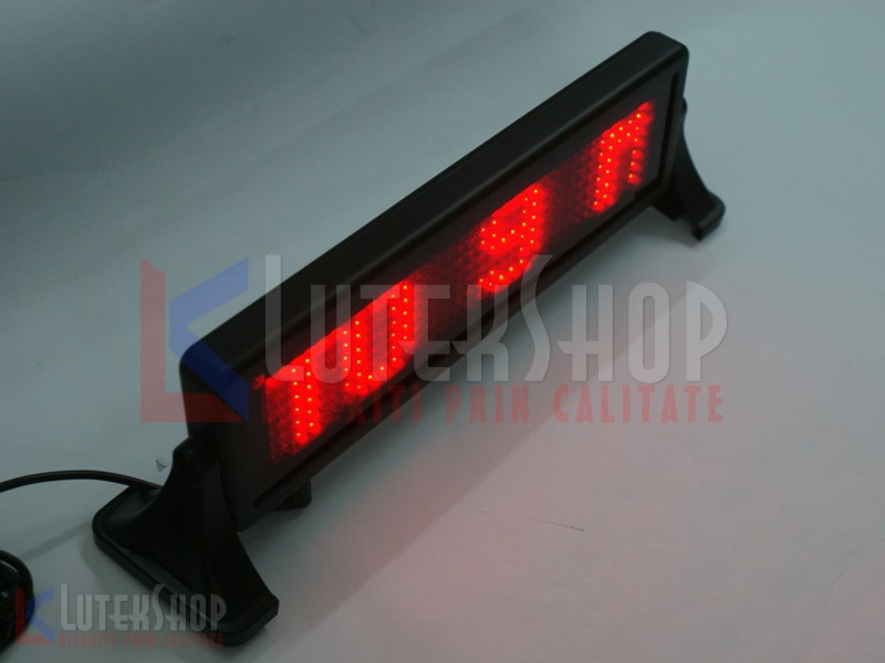 Reclama luminoasa Led programabila auto