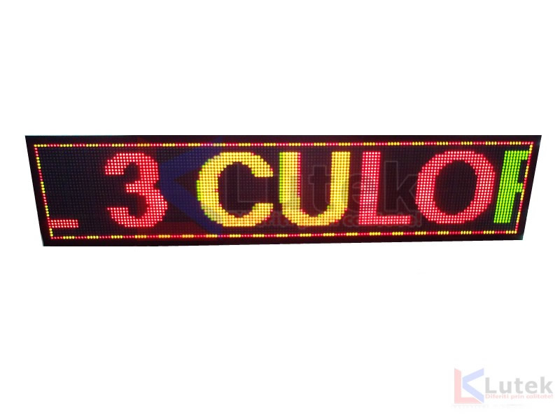 Reclama Led programabila 3 culori